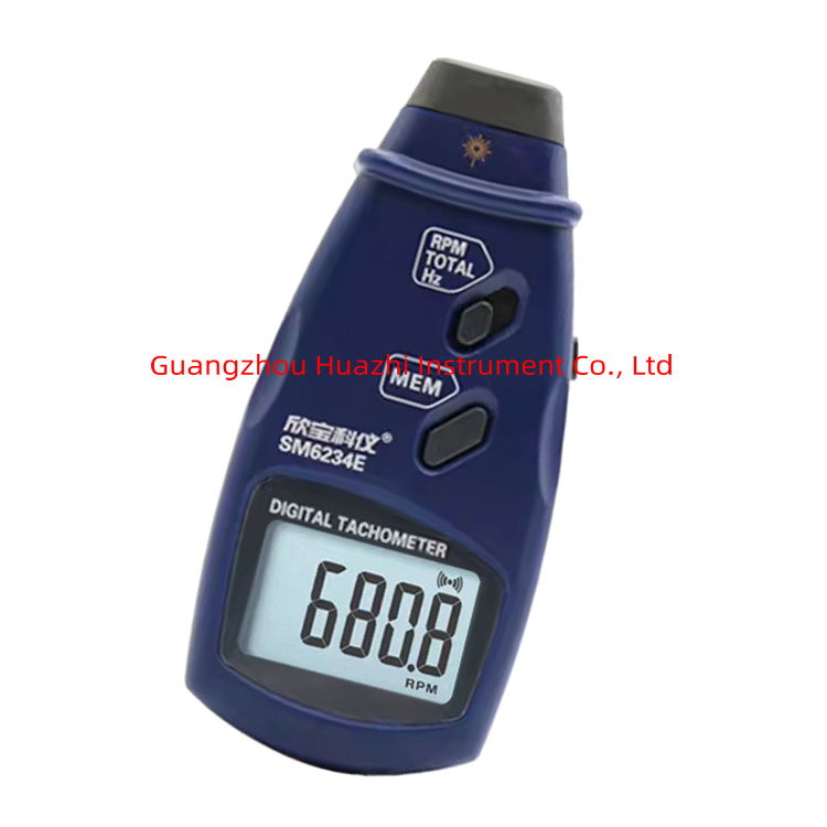 Sm6234e Photoelectric Laser Tachometer For Non-contact Rotation Speed ...