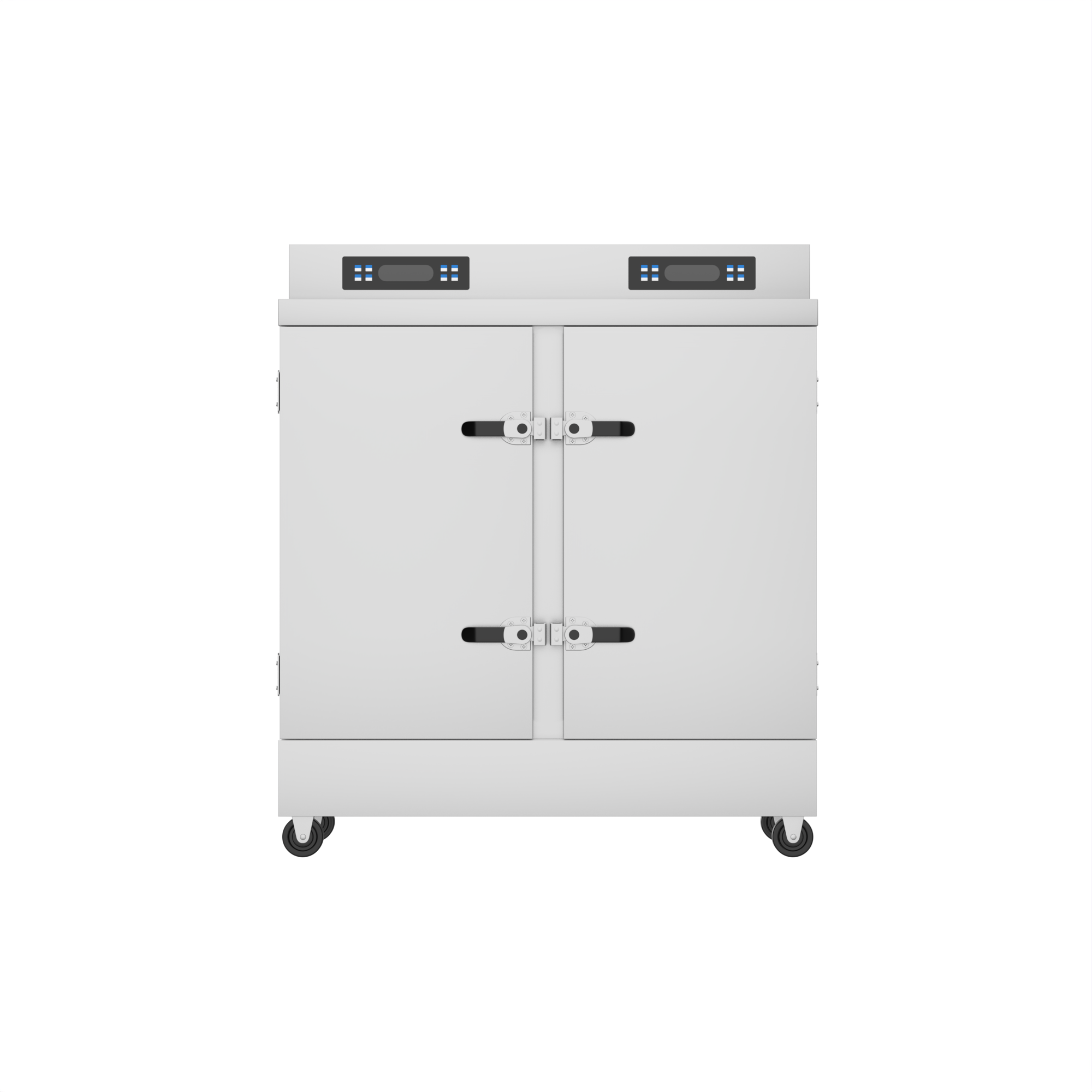 Industrial Gas Electric Rice Steamer Cabinet - 24 Trays Large Capacity ...