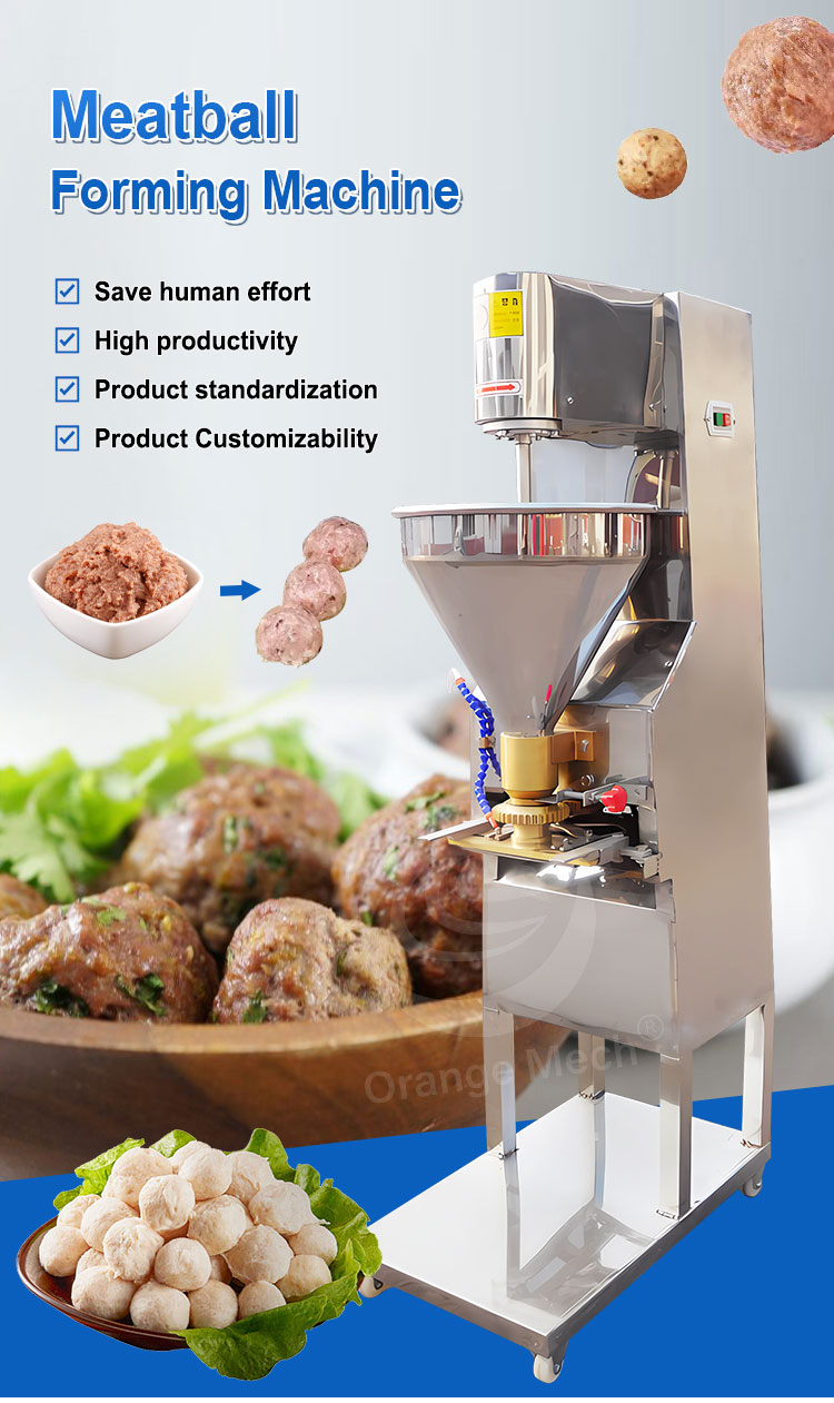 Commercial Ground Beef Meatball Extruder Machine, High Quality ...