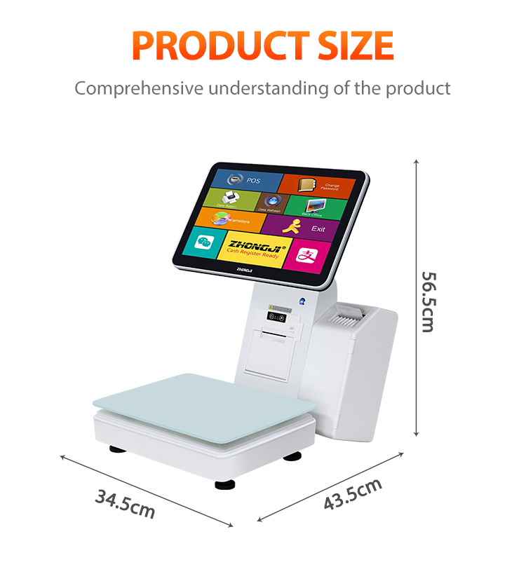 Ls9 Butcher Shop Digital Weighing Scale With Ai Recognition And ...