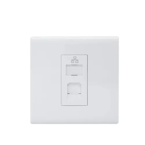 Rj45 Lan Socket Outlet 1gang Outlet Power Supply, High Quality Rj45 Lan ...