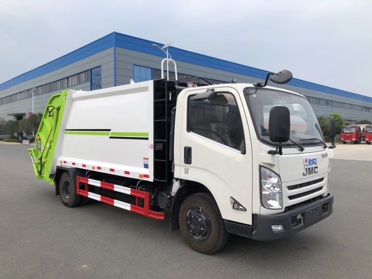 Jmc 8m3 Garbage Compactor Truck Dimensions, High Quality Jmc 8m3 ...