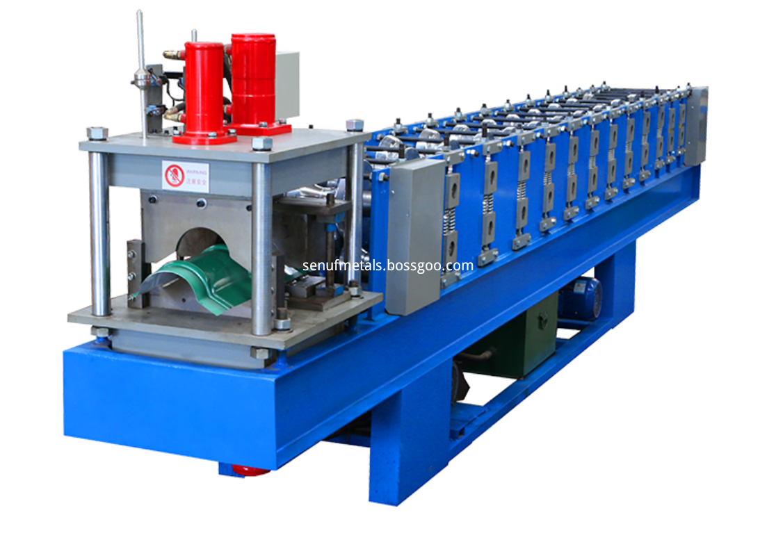 Aluminium Roof Ridge Cap Roll Former Equipment, High Quality Aluminium ...