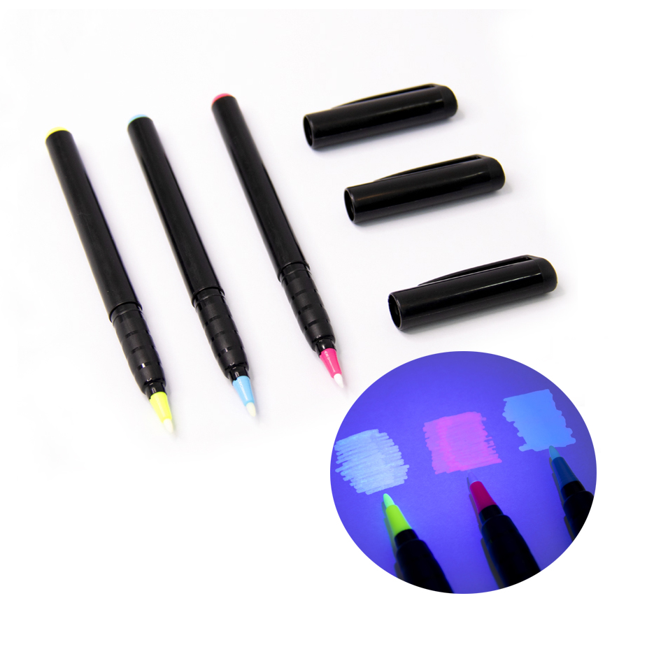 Magic Uv Invisible Pen - Secret Writing Uv Markers For Security And Fun ...