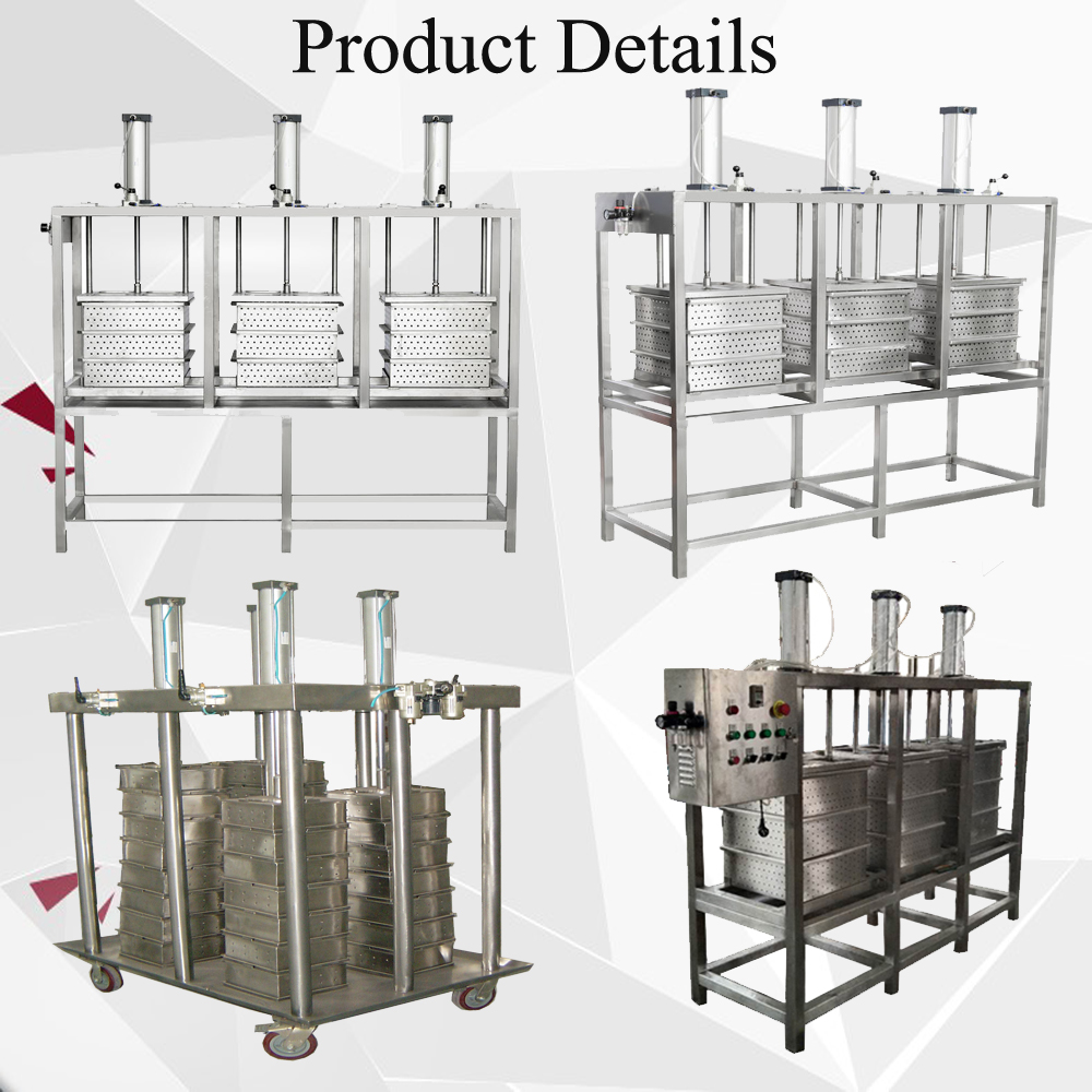 Joston Stainless Steel Pneumatic Cheese Press For Sanitary Cheese ...