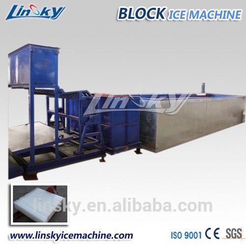 10 Ton/day Brine Refrigeration Ice Block Plant Lib-100b, High Quality ...