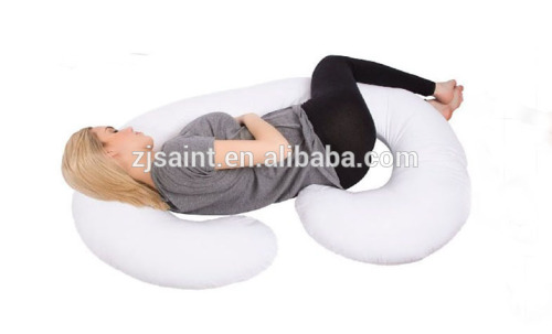 J Shaped Pillow Contoured Body Pregnant Pillow, High Quality J Shaped ...