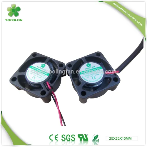 25x25x10mm 5v 12v Dc Electric Mini Cooling Fan 2510 Small Fan, High ...