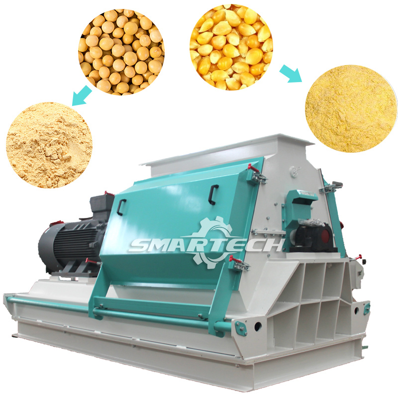 Corn Grain Feed Hammer Mill And Pellet Making Machine - Fssp Series ...