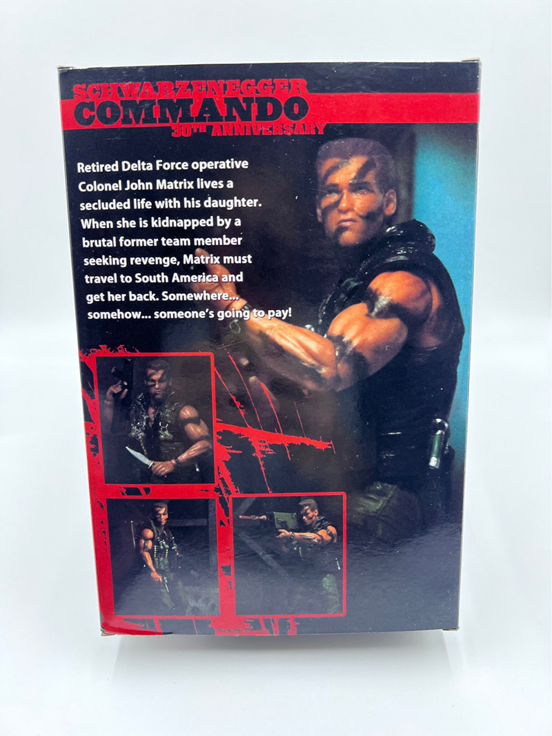 Neca Commando John Matrix Schwarzenegger Action Figure, High Quality ...