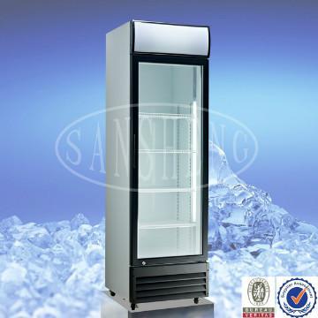 238l Upright Display Cooler With Fan Cooling, High Quality 238l Upright ...