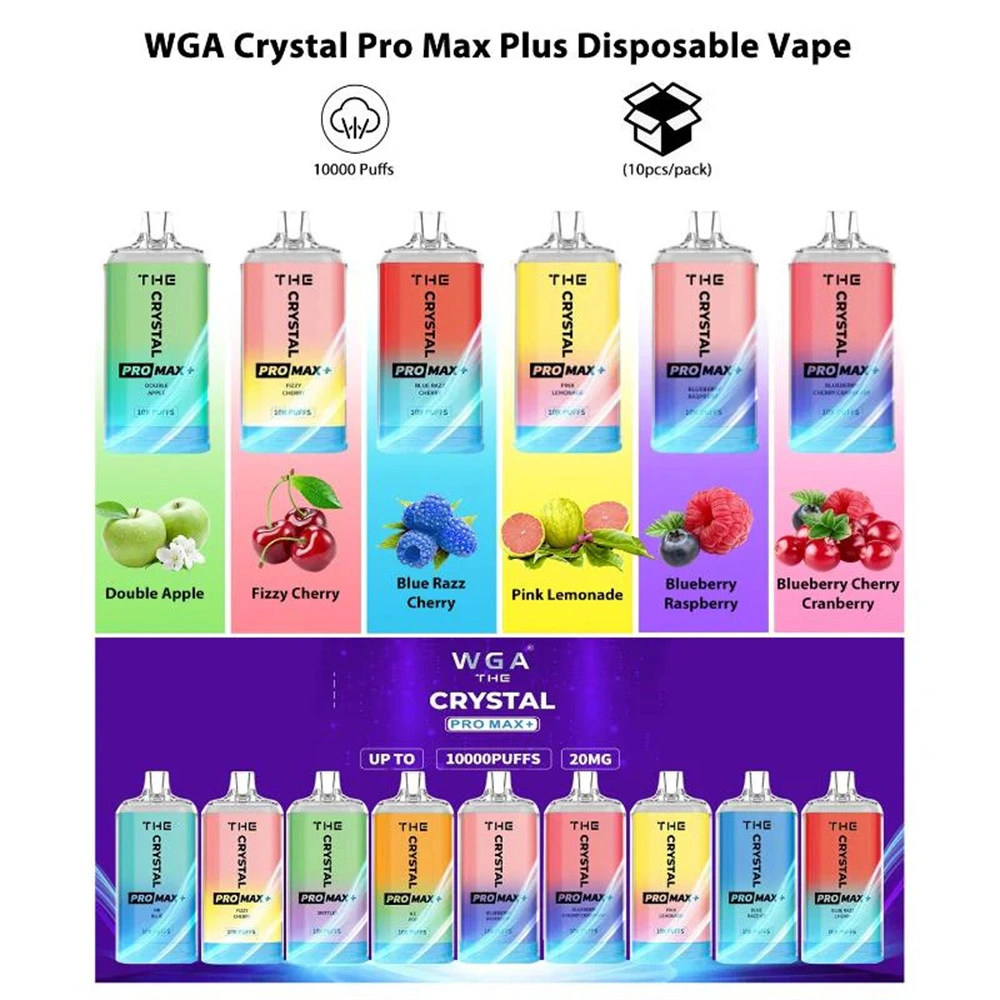 Vape INTRODUCTION WGA PPT - WGA Crystal Plus Smart 16000 Disposable ...