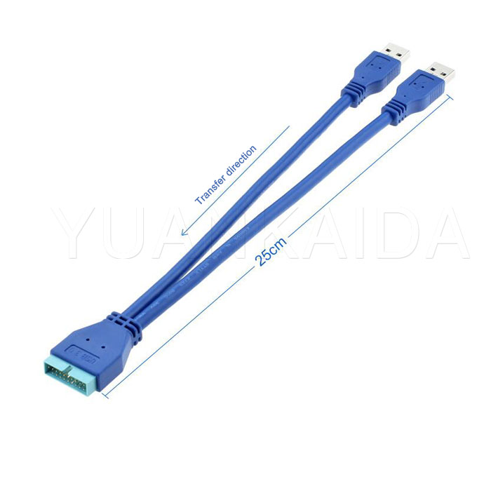 สาย Usb Splitter 20 สาย Usb3.0 20 พินภายใน คุณภาพสูง สาย Usb Splitter ...