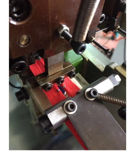 Zipper Top Stop Machine For Nylon Zipper Making, High Quality Zipper ...