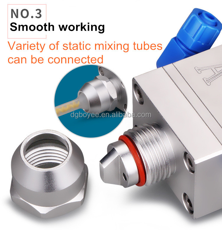 Ab Dispensing Valve For Two-liquid Glue Application, High Quality Ab ...