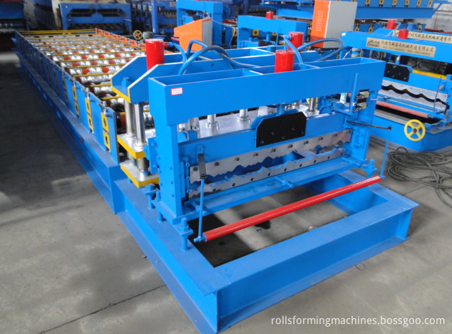 Color Steel Sheet Glazed Tile Roll Forming Machine, Bossgoo.com의 고품질 ...
