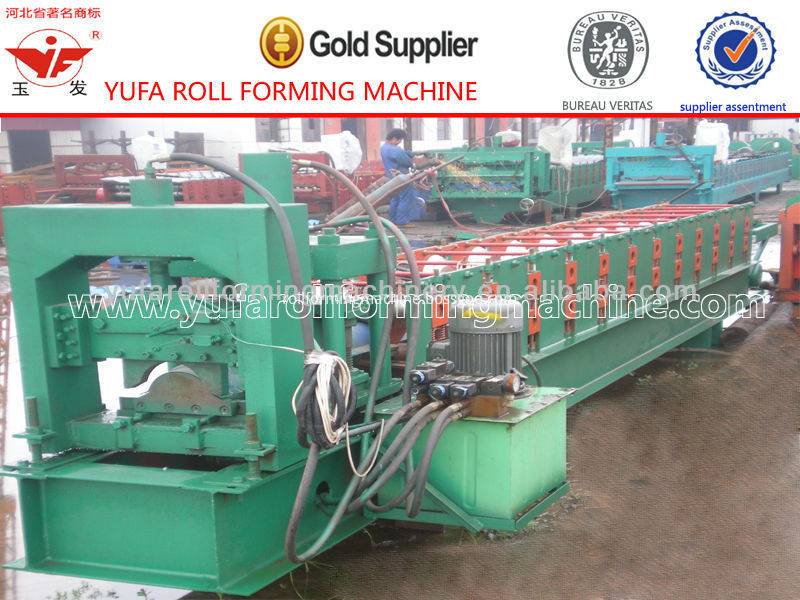 Fully Automatic Ridge Course Tile High Efficiency Roll Forming Machine ...