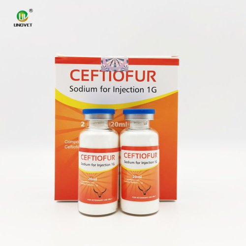 Ceftiofur Sodium Untuk Injeksi 1g Penggunaan Dalam Ayam, kualitas ...