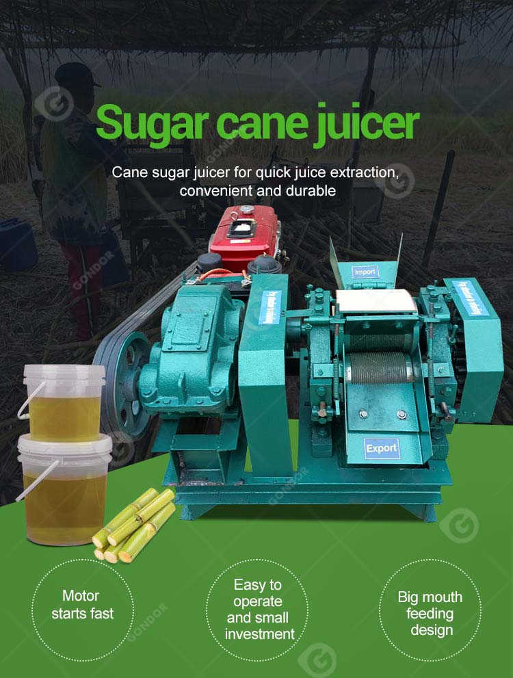 Engine Driven Electrical Sugarcane Juice Extractor Machine 220v Price ...