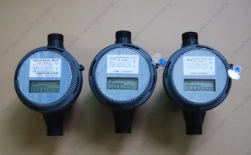 Smart Flow Rate Sensor Wireless Water Meter Amr , Fda Engineering Nylon ...