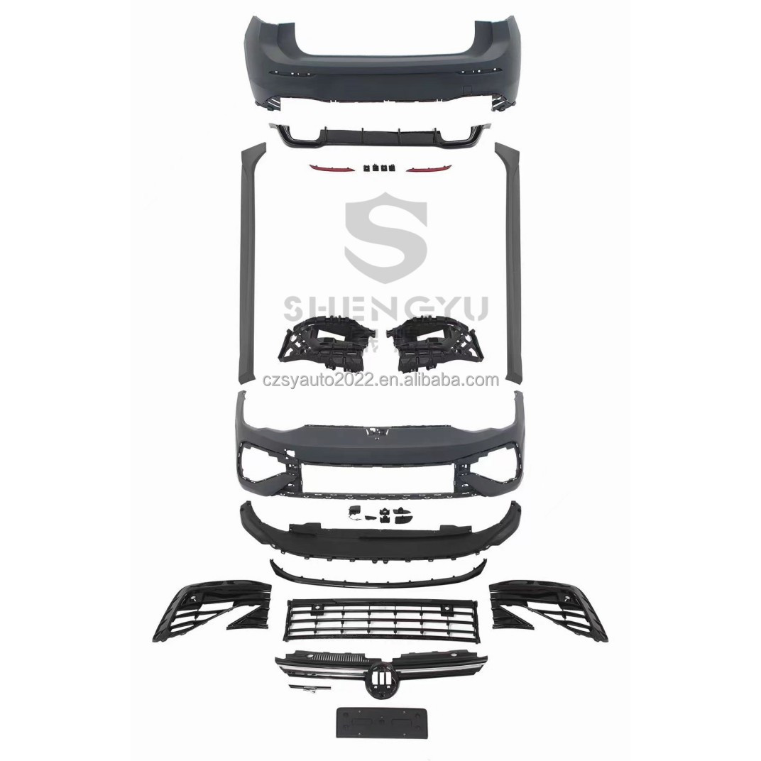 Volkswagen Golf 8 R Body Kit: Bumpers, Side Skirts, And Rear Diffuser ...