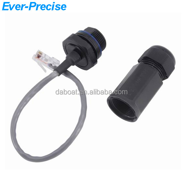 M25 Rj45 Waterproof Shielded Coupler And Cable, High Quality M25 Rj45 ...