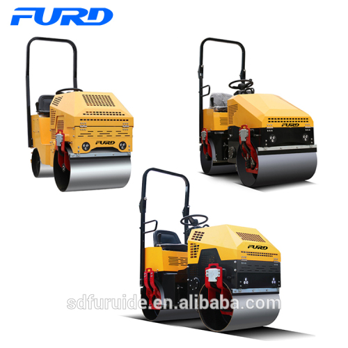 1 Ton Small Asphalt Vibratory Drum Roller, High Quality 1 Ton Small ...