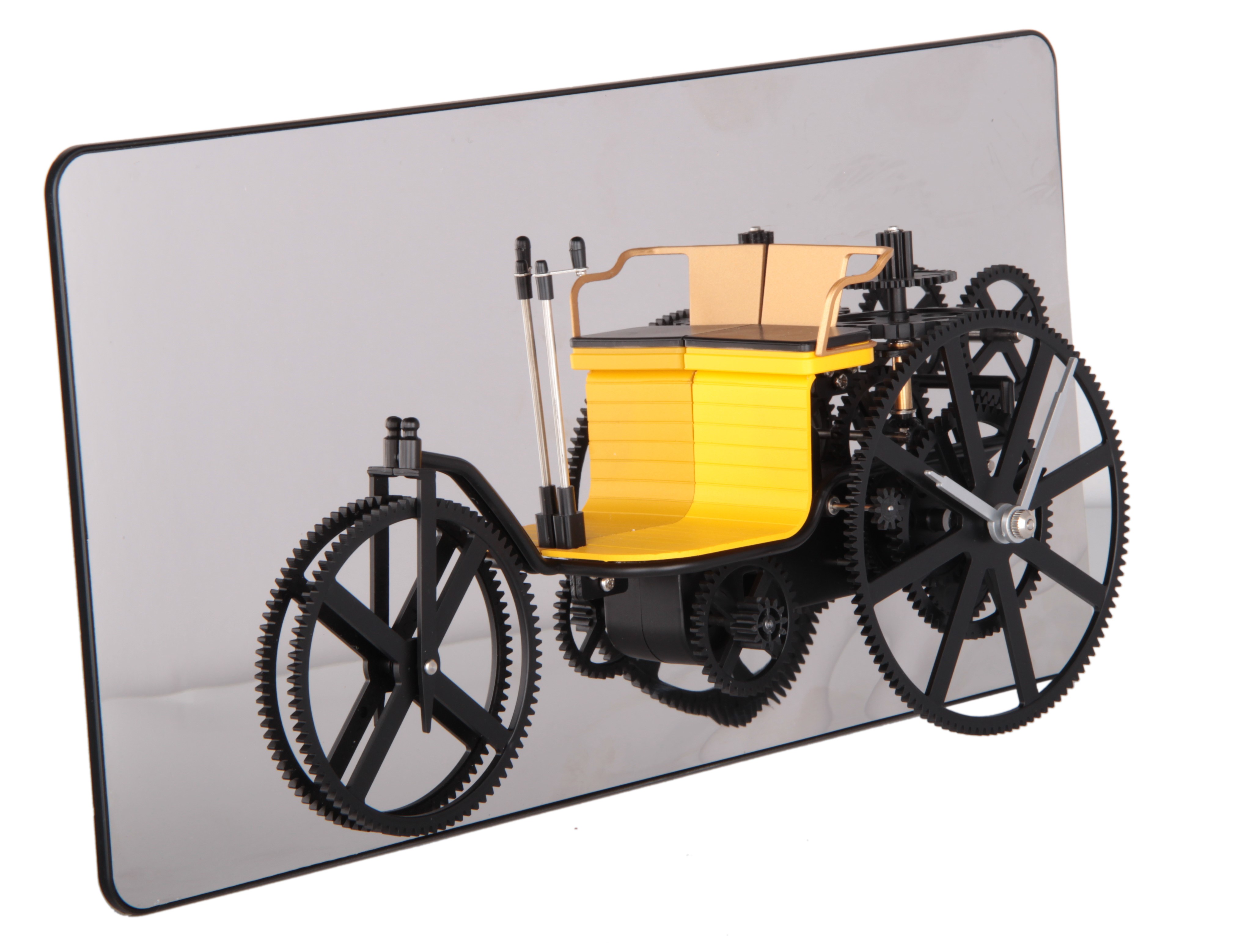 Metal And Abs Tricycle Gear Desk Clock, High Quality Metal And Abs ...