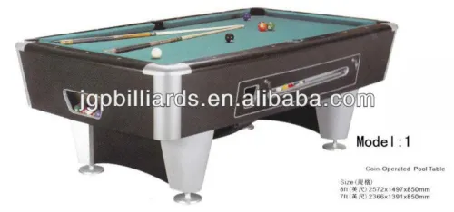 Coin Operated Pool Table, High Quality Coin Operated Pool Table on ...