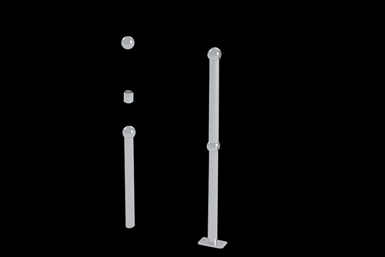 Steel Stanchions, High Quality Steel Stanchions on Bossgoo.com