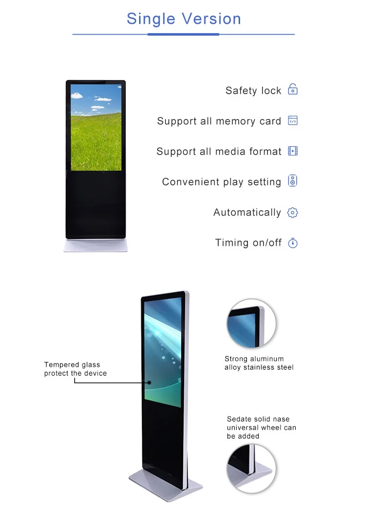 Mesin Pengiklanan Poster Luaran P3 Paparan Skrin Led, berkualiti tinggi ...