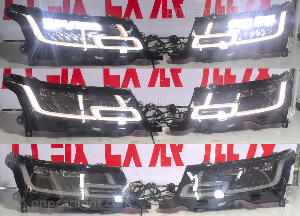 2 lens LED headlights for Range Rover Sport China Manufacturers ...
