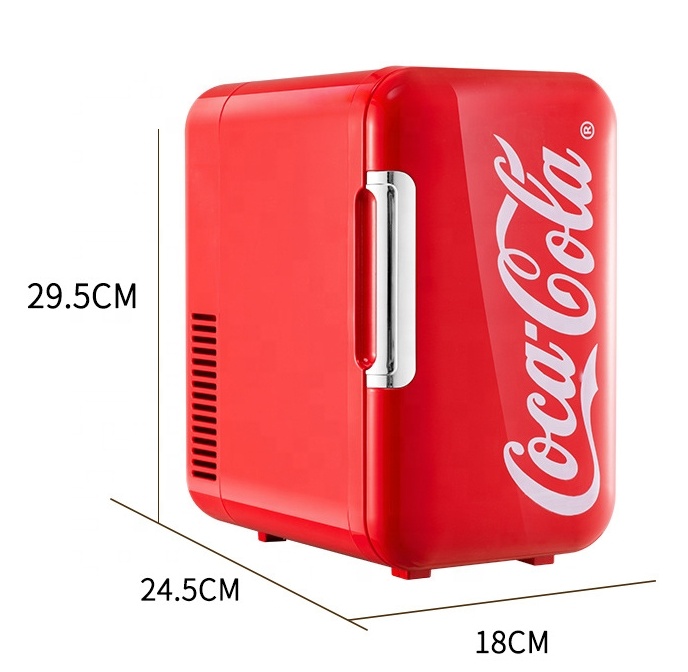 6l Mini Fridge With 10 Cans Cola For Bedroom Sofa, High Quality 6l Mini ...
