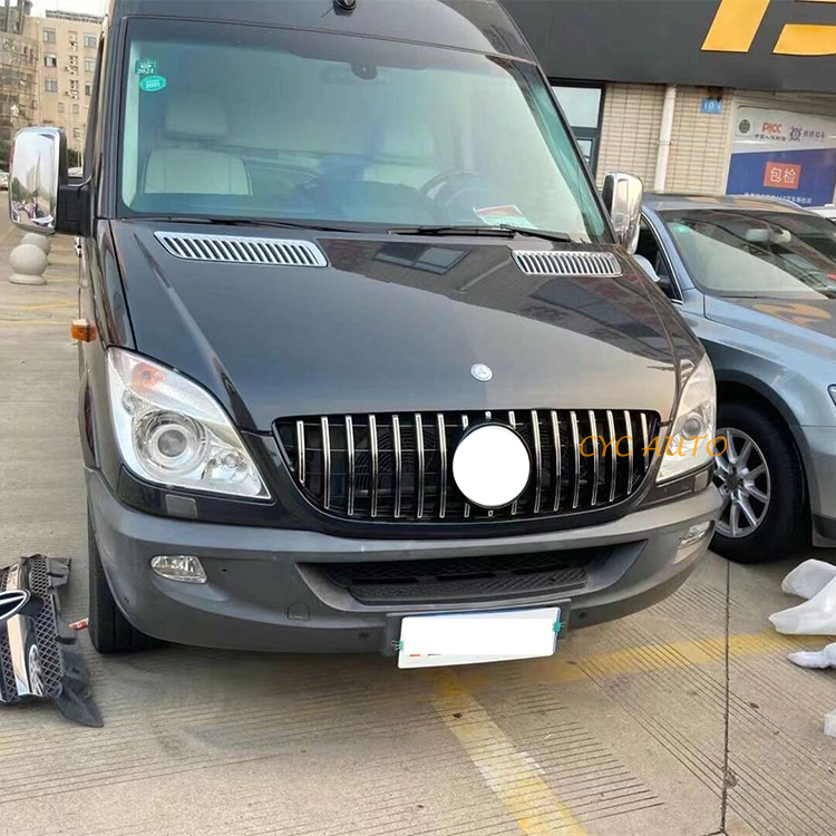 Car Parts Front Grille And Bumper For Mercedes Benz Sprinter W906 (2009 ...