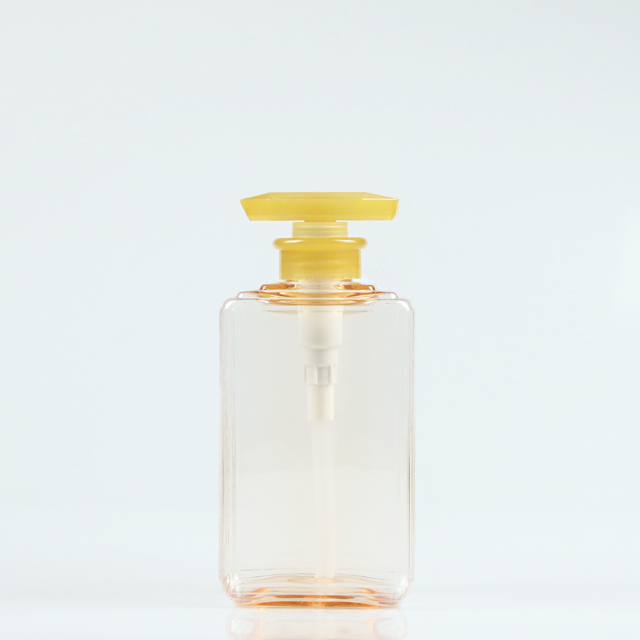 500ml Plastic Petg Square Rectangular Shampoo Shower Gel, High Quality ...