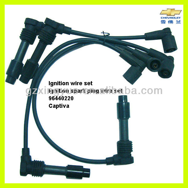 Auto High Tension Ignition 케이블 세트 Spark Plug Wire Oe 96460220 Chevrolet ...