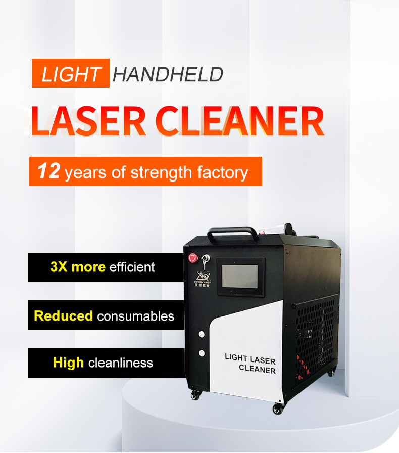 Handheld Pulse Laser Cleaning Machine - 1000w/2000w Portable Rust ...