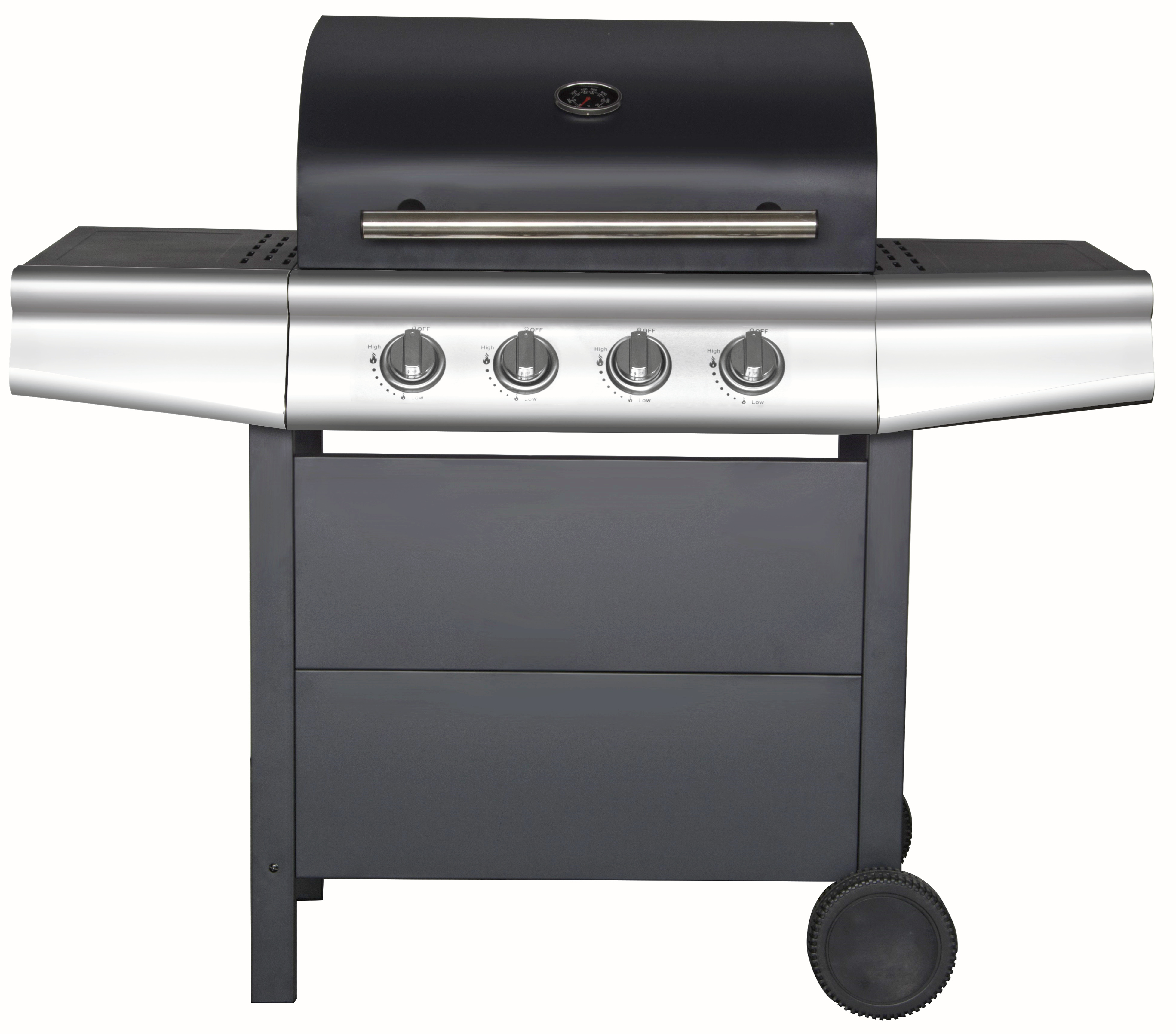 4 Burner Propane Gas Barbecue Grill, High Quality 4 Burner Propane Gas ...