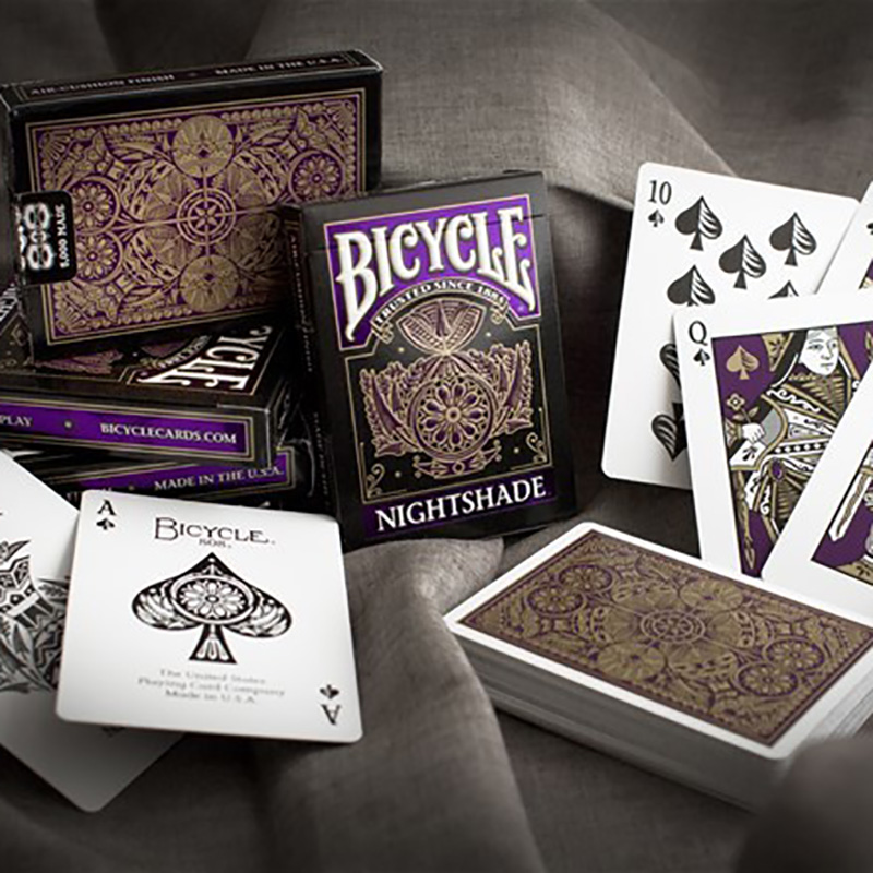1 Deck Bicycle Nightshade Playing Cards High Quality Playing Cards New ...