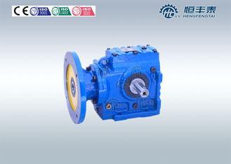 Helical Worm Gear Reducer , Flange Mounted Speed Reducer Ge, High ...