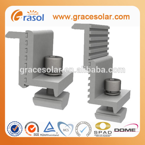 Adjustable End Clamp For Solar Pv Module Mounted, High Quality ...