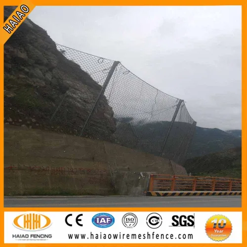 Factory Direct Sale Wire Mesh Rope For Slope,rock Fall Catch Barrier ...