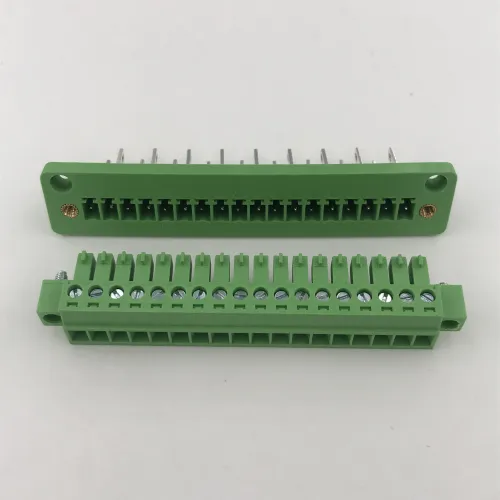 18 Poles Contact Through Wall Terminal Block, High Quality 18 Poles ...