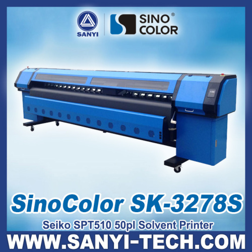 Large Format Solvent Printer Sinocolor Sk-3278s, High Quality Large ...