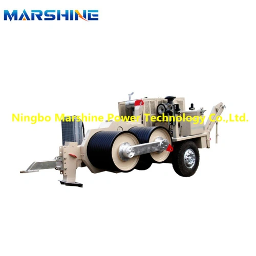Overhead Power Line 42T Hydraulic Cable Puller Machine China ...