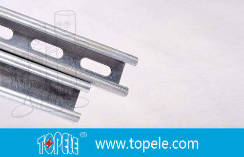 Black Galvanized 41x41mm Unistrut Channel , Hdg Slotted / Plain Strut ...