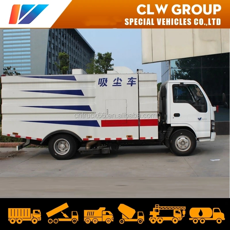 Japan I Suzu 6m3 Road Diesel Sweeper Truck Without Brush For Coalmine ...