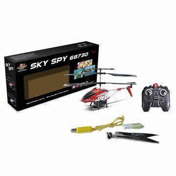 3-channel Infrared Helicopter With Gyro And Camera, Including 1g Sd ...