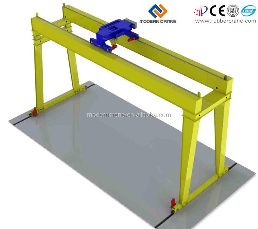 Double Girder Gantry Crane For Lifting Steel Tubes, High Quality Double ...