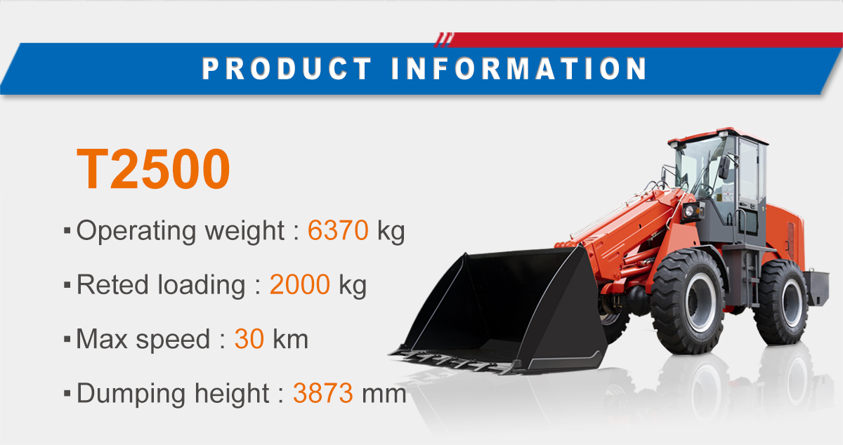 Telescopic Telehandler Forklift: Front Loader 2.5ton To 4ton For Farm ...